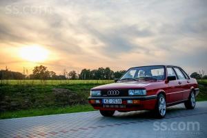 Красный Ауди Quattro 1985 в Валмиера, объемом двигателя 2.20 л и пробегом 211 тыс. км за 22000 €, фото 3 на AUTOMOTO.COM.LV