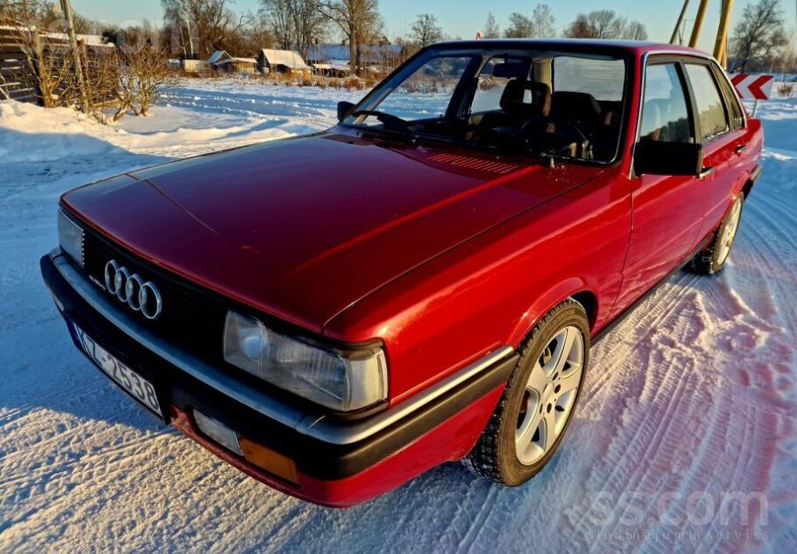 Красный Ауди Quattro 1985 в Валмиера, объемом двигателя 2.20 л и пробегом 211 тыс. км за 22000 €, фото 7 на AUTOMOTO.COM.LV