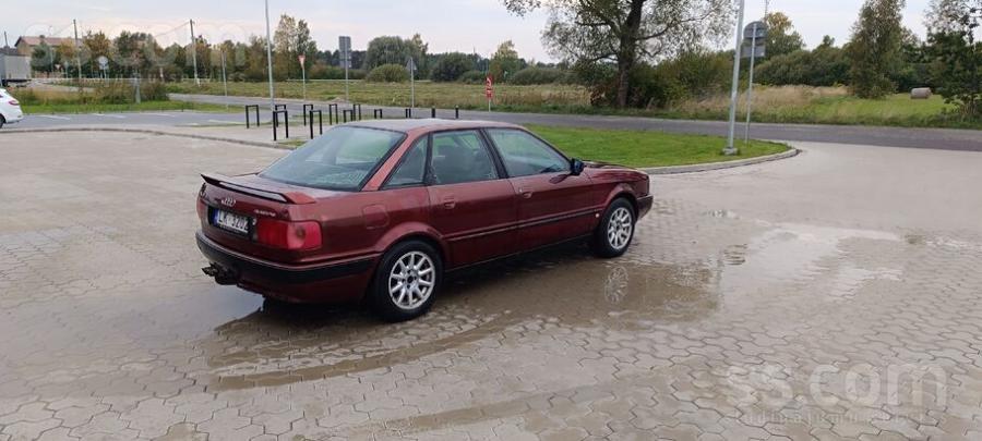 Red Audi Quattro 1991 in Limbazi, with an engine capacity of 2.80 L and mileage of 435 thousand km for 3000 €, photo 6 on AUTOMOTO.COM.LV