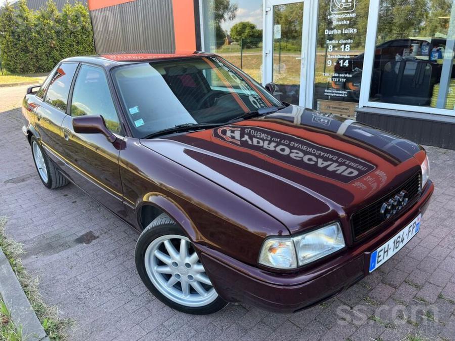 Red Audi Quattro 1993 in Bauska, with an engine capacity of 2.00 L and mileage of 0 thousand km for 3800 €, photo 1 on AUTOMOTO.COM.LV