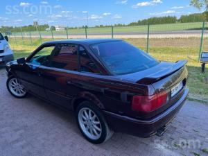 Red Audi Quattro 1993 in Bauska, with an engine capacity of 2.00 L and mileage of 0 thousand km for 3800 €, photo 4 on AUTOMOTO.COM.LV