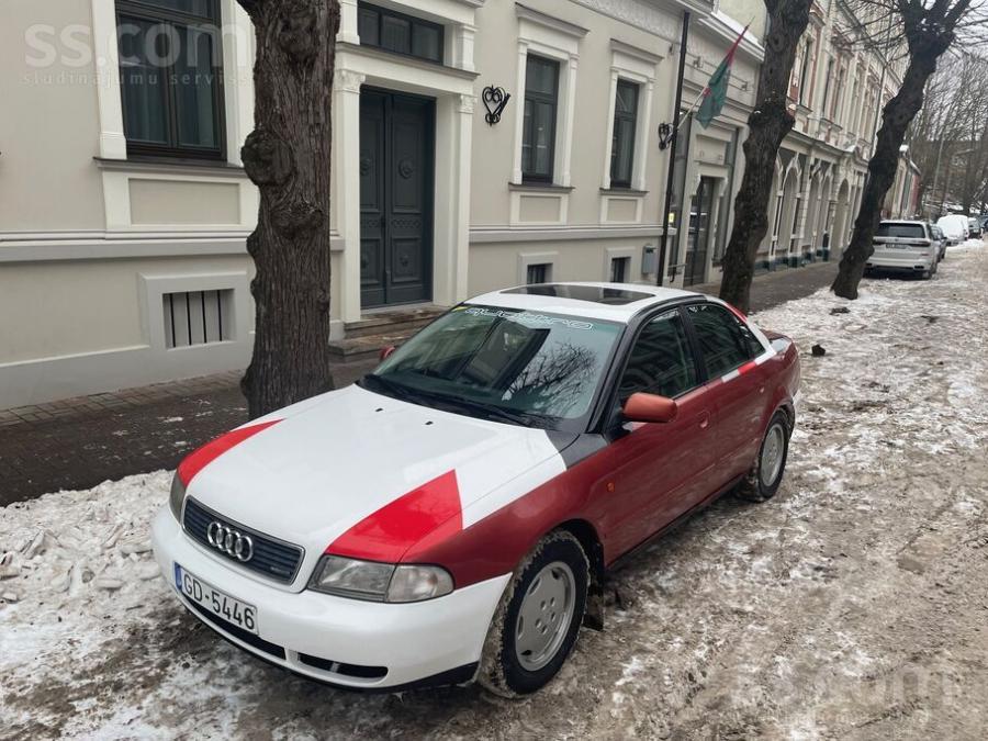 Red Audi Quattro 1995 in Liepaja, with an engine capacity of 2.60 L and mileage of 258 thousand km for 2500 €, photo 1 on AUTOMOTO.COM.LV