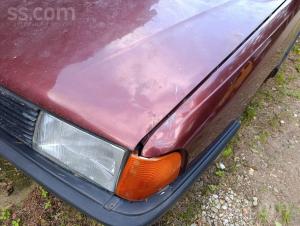 Red Audi Quattro 1989 in Dobele, with an engine capacity of 2.30 L and mileage of 348 thousand km for 2700 €, photo 4 on AUTOMOTO.COM.LV