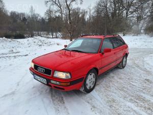 Red Audi Quattro 1994 in Valka, with an engine capacity of 2.80 L and mileage of 351 thousand km for 3650 €, photo 3 on AUTOMOTO.COM.LV