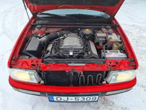 Red Audi Quattro 1994 in Valka, with an engine capacity of 2.80 L and mileage of 351 thousand km for 3650 €, photo 10 on AUTOMOTO.COM.LV