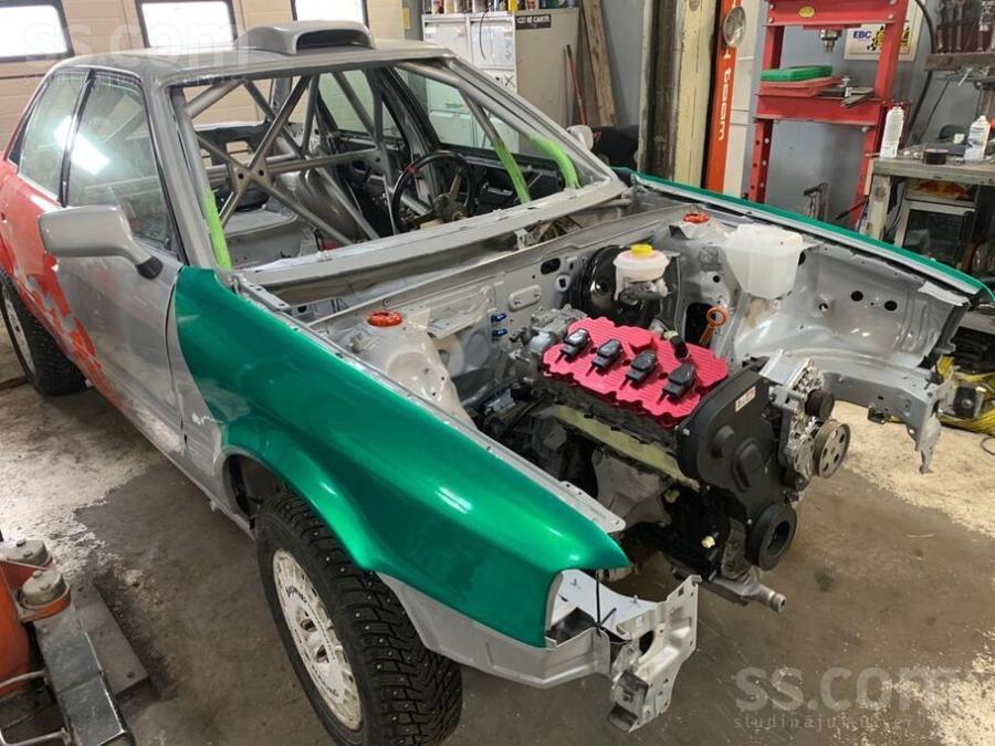 Audi Quattro 1992 in Riga, with an engine capacity of 2.00 L and mileage of 245 thousand km for 35000 €, photo 20 on AUTOMOTO.COM.LV