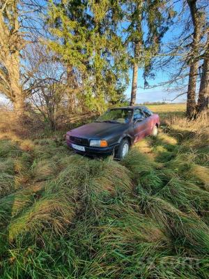 Фиолетовый Ауди Quattro 1991 в Вентспилс, объемом двигателя 2.80 л и пробегом 200 тыс. км за 700 €, фото  на AUTOMOTO.COM.LV