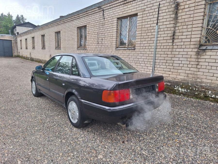 Фиолетовый Ауди Quattro 1993 в Валка, объемом двигателя 2.60 л и пробегом 197 тыс. км за 1800 €, фото 3 на AUTOMOTO.COM.LV