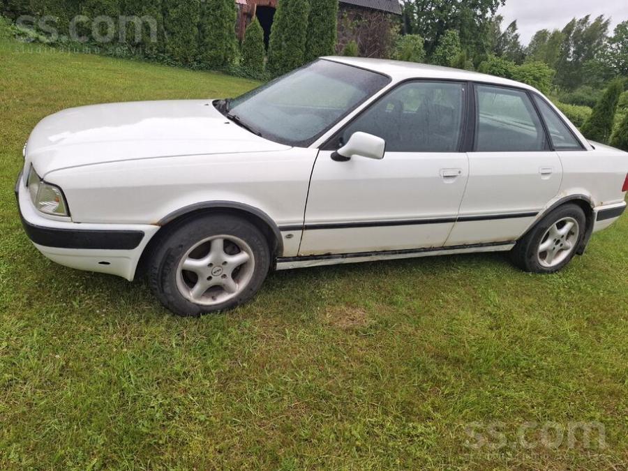 Белый Ауди Quattro 1992 в Валмиера, объемом двигателя 2.00 л и пробегом 389 тыс. км за 2750 €, фото 5 на AUTOMOTO.COM.LV