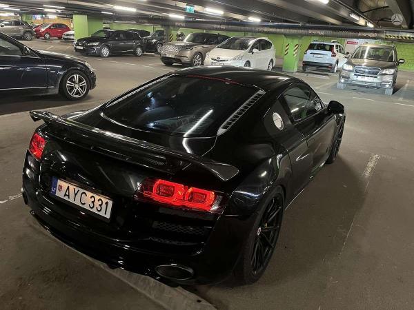 Ауди Р8 2011 в Вильнюс на AUTOMOTO.COM.LV Черный Ауди Р8 2011 в Вильнюс, объемом двигателя 5.20 л и пробегом 69 тыс. км за 75000 €, фото 7 на AUTOMOTO.COM.LV