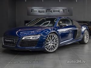 Zils Audi R8 2013 Tallina, ar dzinēja tilpumu 5.20 L un nobraukumu 68 tūkst. km par 94900 €, foto  vietnē AUTOMOTO.COM.LV