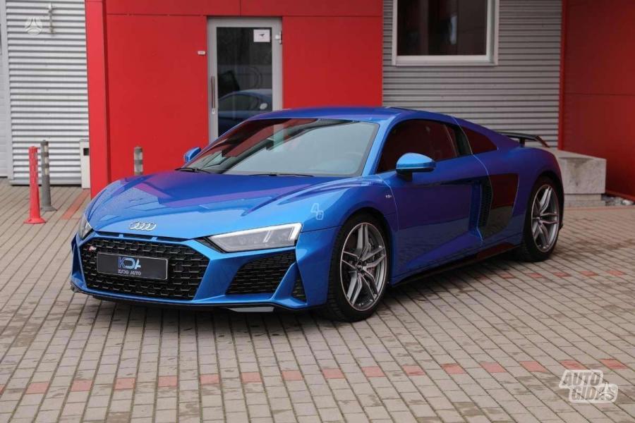 Zils Audi R8 2019 Marijampole, ar dzinēja tilpumu 5.20 L un nobraukumu 59 tūkst. km par 119950 €, foto 4 vietnē AUTOMOTO.COM.LV
