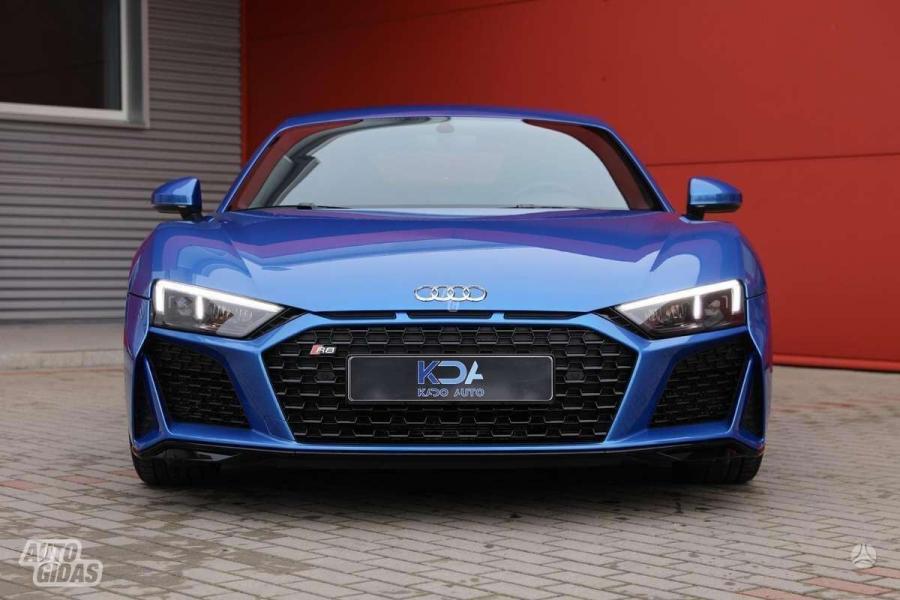 Zils Audi R8 2019 Marijampole, ar dzinēja tilpumu 5.20 L un nobraukumu 59 tūkst. km par 119950 €, foto 6 vietnē AUTOMOTO.COM.LV