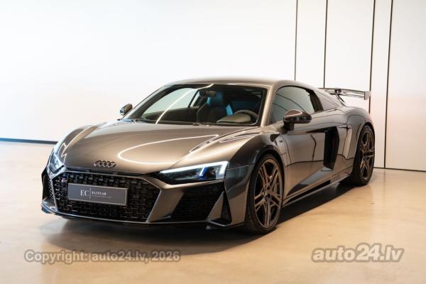 Grey Audi R8 2019 in Tallinn, with an engine capacity of 5.20 L and mileage of 56 thousand km for 140000 €, photo 5 on AUTOMOTO.COM.LV