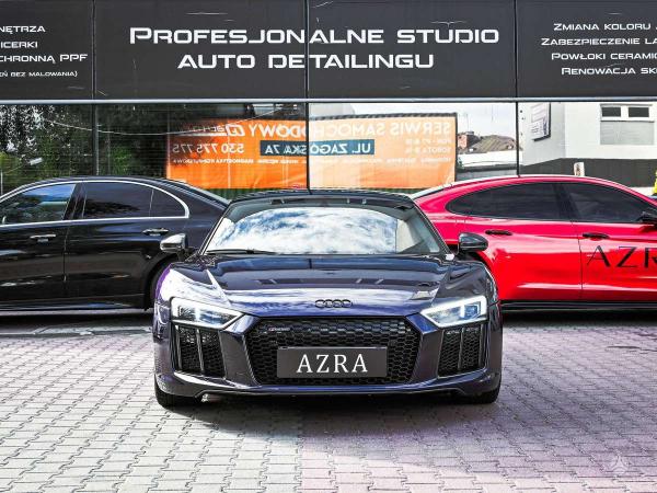 Violets Audi R8 2018 Viļņa, ar dzinēja tilpumu 5.20 L un nobraukumu 41 tūkst. km par 110000 €, foto 3 vietnē AUTOMOTO.COM.LV