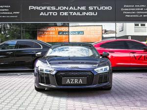 Violets Audi R8 2018 Viļņa, ar dzinēja tilpumu 5.20 L un nobraukumu 41 tūkst. km par 110000 €, foto 3 vietnē AUTOMOTO.COM.LV