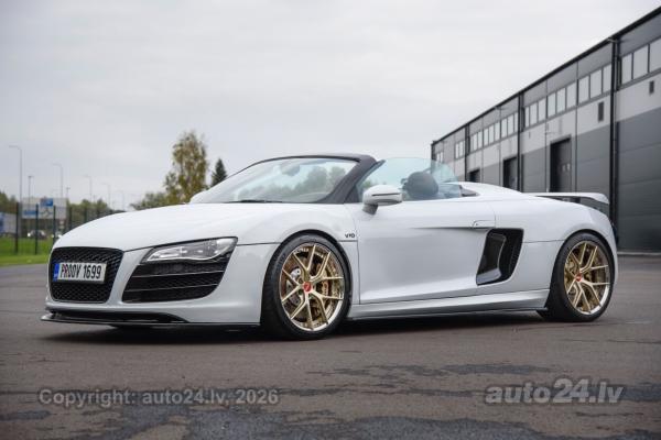 Balts Audi R8 2011 Tallina, ar dzinēja tilpumu 5.20 L un nobraukumu 124 tūkst. km par 70000 €, foto 1 vietnē AUTOMOTO.COM.LV