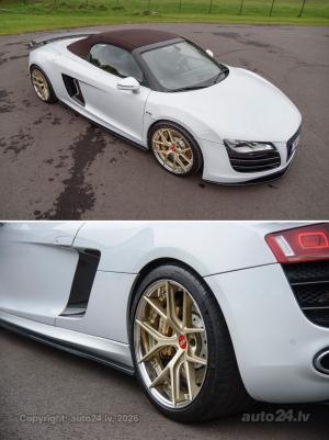 Balts Audi R8 2011 Tallina, ar dzinēja tilpumu 5.20 L un nobraukumu 124 tūkst. km par 70000 €, foto 3 vietnē AUTOMOTO.COM.LV