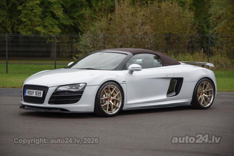 Balts Audi R8 2011 Tallina, ar dzinēja tilpumu 5.20 L un nobraukumu 124 tūkst. km par 70000 €, foto 7 vietnē AUTOMOTO.COM.LV