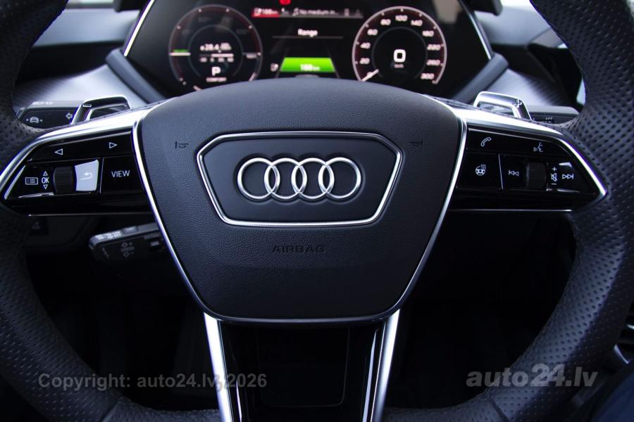 White Audi RS e-tron GT 2021 in Tallinn, with an engine capacity of 0.00 L and mileage of 42 thousand km for 65900 €, photo 19 on AUTOMOTO.COM.LV