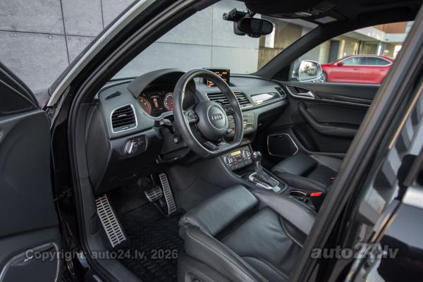 Black Audi RS Q3 2015 in Parnu, with an engine capacity of 2.50 L and mileage of 142 thousand km for 25000 €, photo 10 on AUTOMOTO.COM.LV