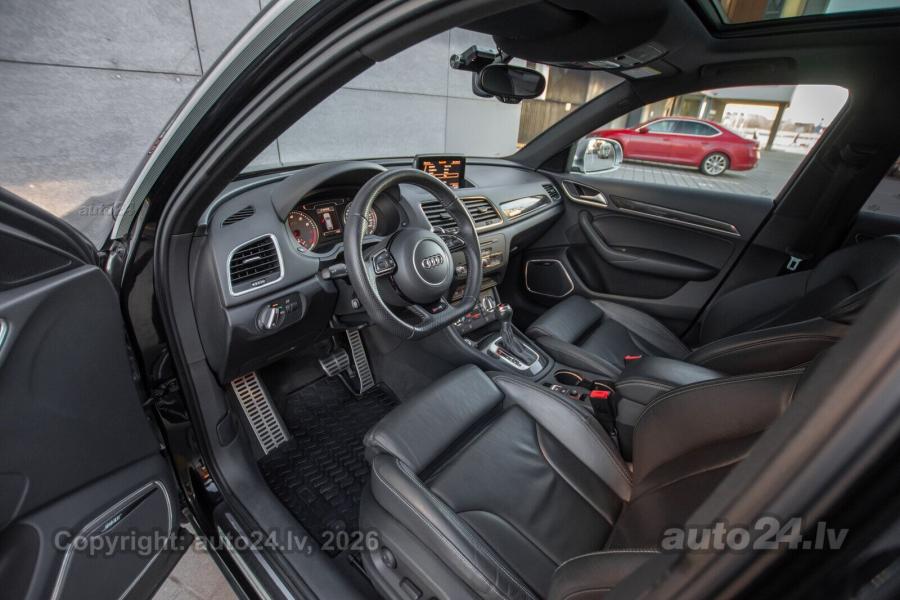 Melns Audi RS Q3 2015 Pērnava, ar dzinēja tilpumu 2.50 L un nobraukumu 142 tūkst. km par 25000 €, foto 12 vietnē AUTOMOTO.COM.LV
