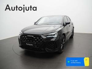 Black Audi RS Q3 2023 in Vilnius, with an engine capacity of 2.50 L and mileage of 37 thousand km for 54500 €, photo 1 on AUTOMOTO.COM.LV