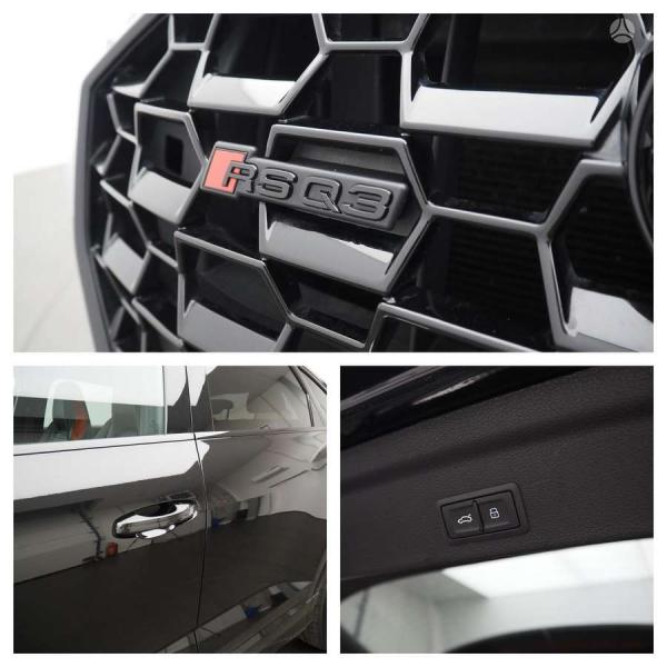 Audi RS Q3 2023 in Vilnius on AUTOMOTO.COM.LV Black Audi RS Q3 2023 in Vilnius, with an engine capacity of 2.50 L and mileage of 37 thousand km for 54500 €, photo 9 on AUTOMOTO.COM.LV