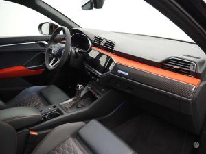 Black Audi RS Q3 2023 in Vilnius, with an engine capacity of 2.50 L and mileage of 37 thousand km for 54500 €, photo 14 on AUTOMOTO.COM.LV