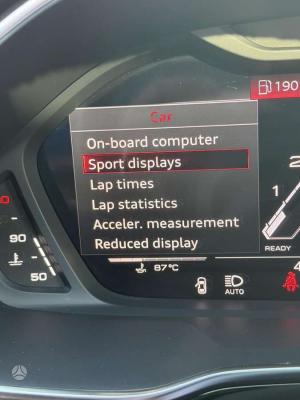 Черный Ауди RS Q3 2023 в Каунас, объемом двигателя 2.48 л и пробегом 49 тыс. км за 55900 €, фото 13 на AUTOMOTO.COM.LV