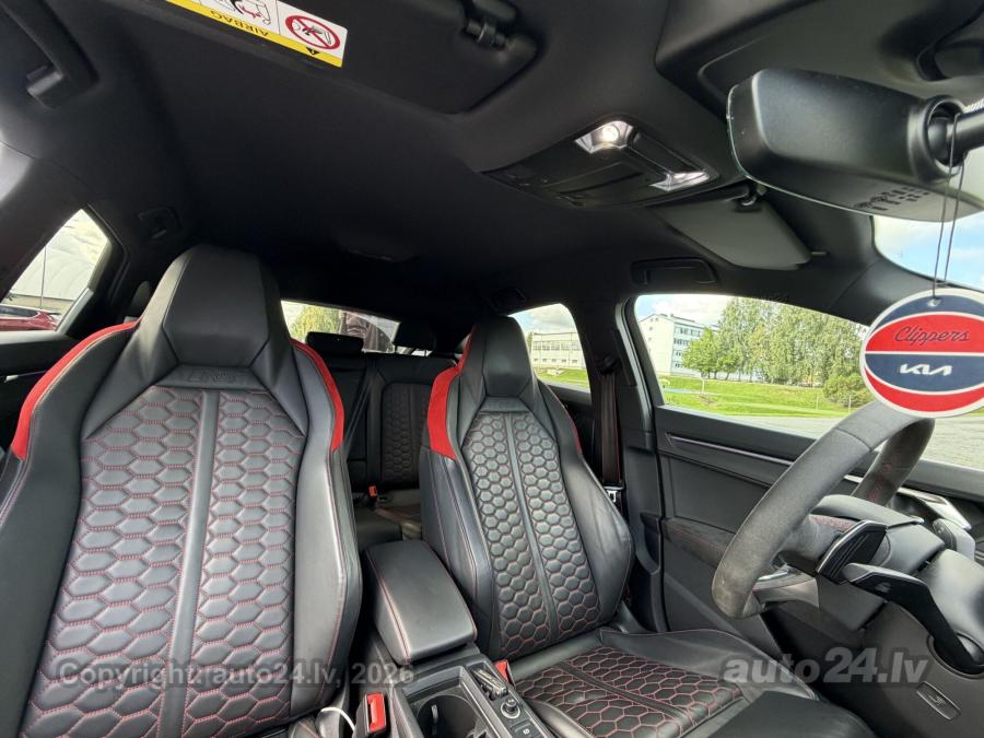 Grey Audi RS Q3 2020 in Tallinn, with an engine capacity of 2.50 L and mileage of 170 thousand km for 44500 €, photo 10 on AUTOMOTO.COM.LV