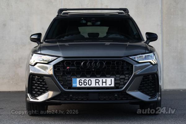 Pelēks Audi RS Q3 2020 Tallina, ar dzinēja tilpumu 2.50 L un nobraukumu 89 tūkst. km par 45990 €, foto 2 vietnē AUTOMOTO.COM.LV
