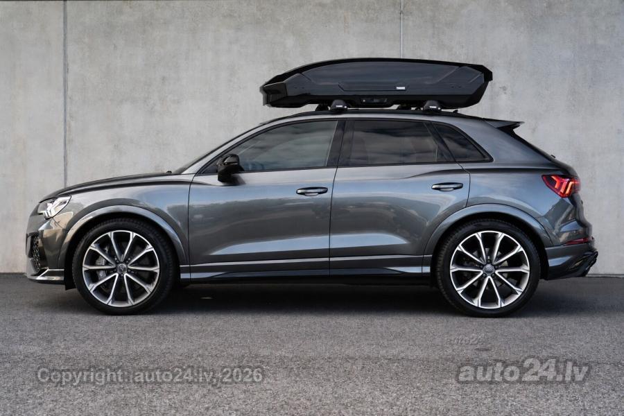 Pelēks Audi RS Q3 2020 Tallina, ar dzinēja tilpumu 2.50 L un nobraukumu 89 tūkst. km par 45990 €, foto 10 vietnē AUTOMOTO.COM.LV