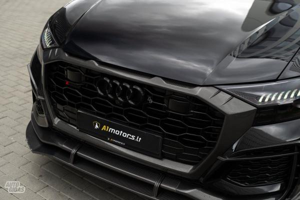 Black Audi RS Q8 2021 in Vilnius, with an engine capacity of 4.00 L and mileage of 54 thousand km for 95000 €, photo 3 on AUTOMOTO.COM.LV