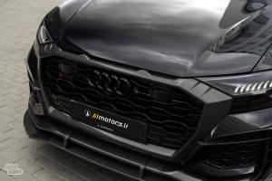 Black Audi RS Q8 2021 in Vilnius, with an engine capacity of 4.00 L and mileage of 54 thousand km for 95000 €, photo 4 on AUTOMOTO.COM.LV