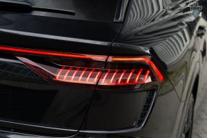 Black Audi RS Q8 2021 in Vilnius, with an engine capacity of 4.00 L and mileage of 54 thousand km for 95000 €, photo 10 on AUTOMOTO.COM.LV