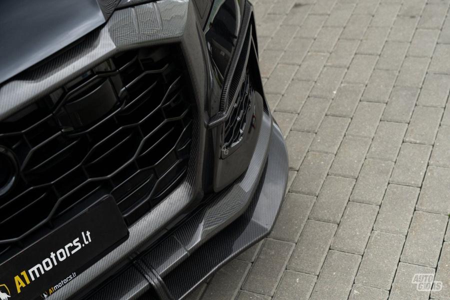 Black Audi RS Q8 2021 in Vilnius, with an engine capacity of 4.00 L and mileage of 54 thousand km for 95000 €, photo 15 on AUTOMOTO.COM.LV