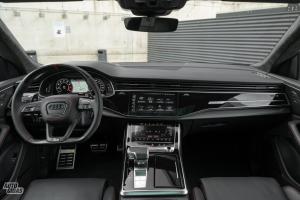Black Audi RS Q8 2021 in Vilnius, with an engine capacity of 4.00 L and mileage of 54 thousand km for 95000 €, photo 20 on AUTOMOTO.COM.LV