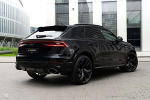 Melns Audi RS Q8 2021 Viļņa, ar dzinēja tilpumu 4.00 L un nobraukumu 54 tūkst. km par 92500 €, foto 11 vietnē AUTOMOTO.COM.LV