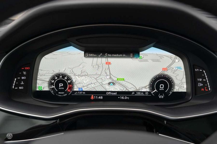 Melns Audi RS Q8 2021 Viļņa, ar dzinēja tilpumu 4.00 L un nobraukumu 54 tūkst. km par 92500 €, foto 38 vietnē AUTOMOTO.COM.LV