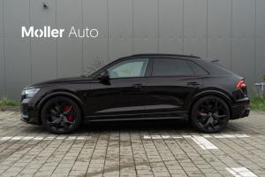 Melns Audi RS Q8 2021 Viļņa, ar dzinēja tilpumu 4.00 L un nobraukumu 72 tūkst. km par 88000 €, foto 4 vietnē AUTOMOTO.COM.LV