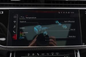 Melns Audi RS Q8 2021 Viļņa, ar dzinēja tilpumu 4.00 L un nobraukumu 72 tūkst. km par 88000 €, foto 28 vietnē AUTOMOTO.COM.LV