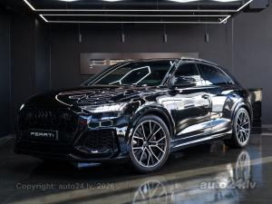 Black Audi RS Q8 2022 in Tallinn, with an engine capacity of 4.00 L and mileage of 102 thousand km for 98900 €, photo  on AUTOMOTO.COM.LV