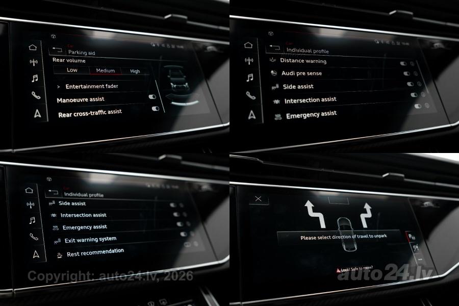 Черный Ауди RS Q8 2022 в Таллин, объемом двигателя 4.00 л и пробегом 95 тыс. км за 99500 €, фото 26 на AUTOMOTO.COM.LV