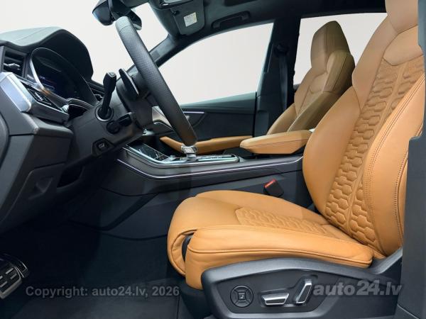 Melns Audi RS Q8 2024 Tallina, ar dzinēja tilpumu 4.00 L un nobraukumu 44 tūkst. km par 96900 €, foto 7 vietnē AUTOMOTO.COM.LV