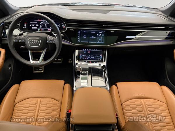 Melns Audi RS Q8 2024 Tallina, ar dzinēja tilpumu 4.00 L un nobraukumu 44 tūkst. km par 96900 €, foto 9 vietnē AUTOMOTO.COM.LV