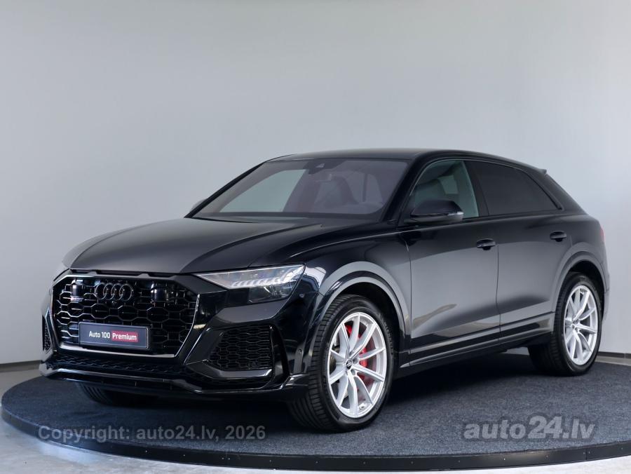 Черный Ауди RS Q8 2020 в Таллин, объемом двигателя 4.00 л и пробегом 87 тыс. км за 80900 €, фото 1 на AUTOMOTO.COM.LV