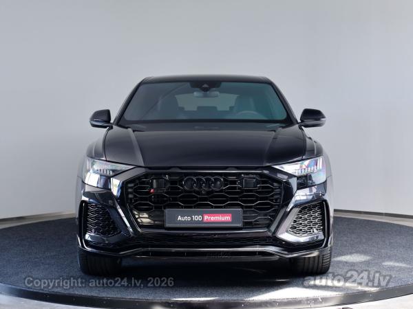 Black Audi RS Q8 2020 in Tallinn, with an engine capacity of 4.00 L and mileage of 87 thousand km for 80900 €, photo 7 on AUTOMOTO.COM.LV