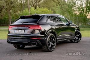 Melns Audi RS Q8 2022 Pērnava, ar dzinēja tilpumu 4.00 L un nobraukumu 107 tūkst. km par 93900 €, foto 6 vietnē AUTOMOTO.COM.LV