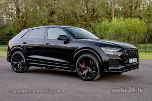 Melns Audi RS Q8 2022 Pērnava, ar dzinēja tilpumu 4.00 L un nobraukumu 107 tūkst. km par 93900 €, foto 9 vietnē AUTOMOTO.COM.LV